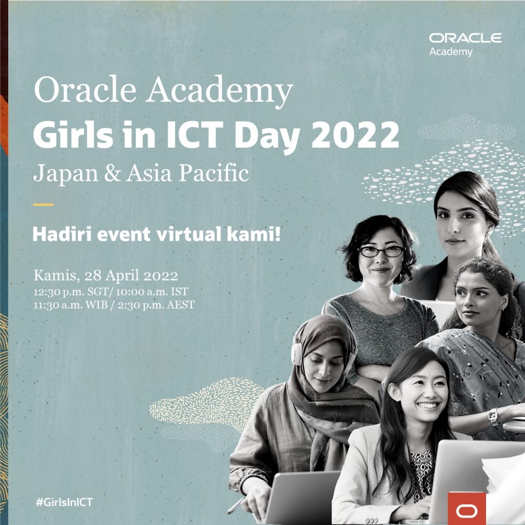 Webinar Oracle Academy Girls in ICT Day 22 – Prodi S1 Teknik Informatika